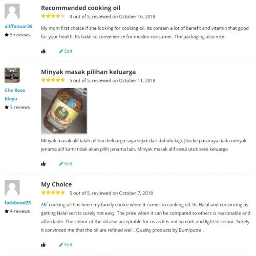 There's So Much To Love About Alif Cooking Oil! (2025)