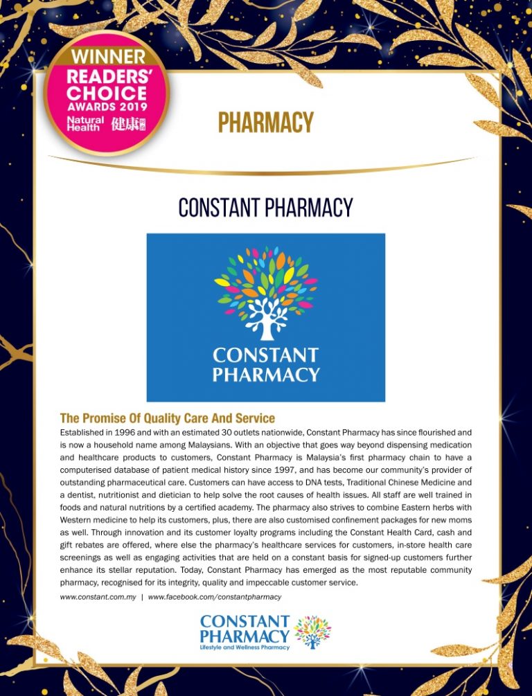 Constant Pharmacy ~ The Promise Of Quality Care And Service (2026)