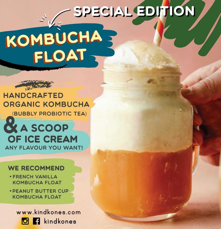 Kind Kones Debuts Vegan Kombucha Float (2025)