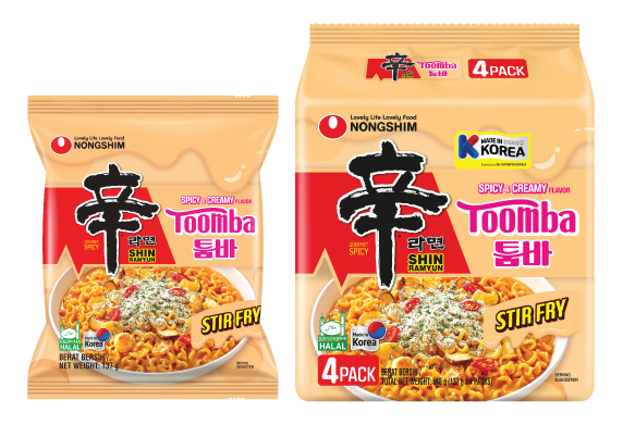 NONGSHIM Unveils New SHIN Ramyun Toomba: A Creamy Twist on Korea's No ...
